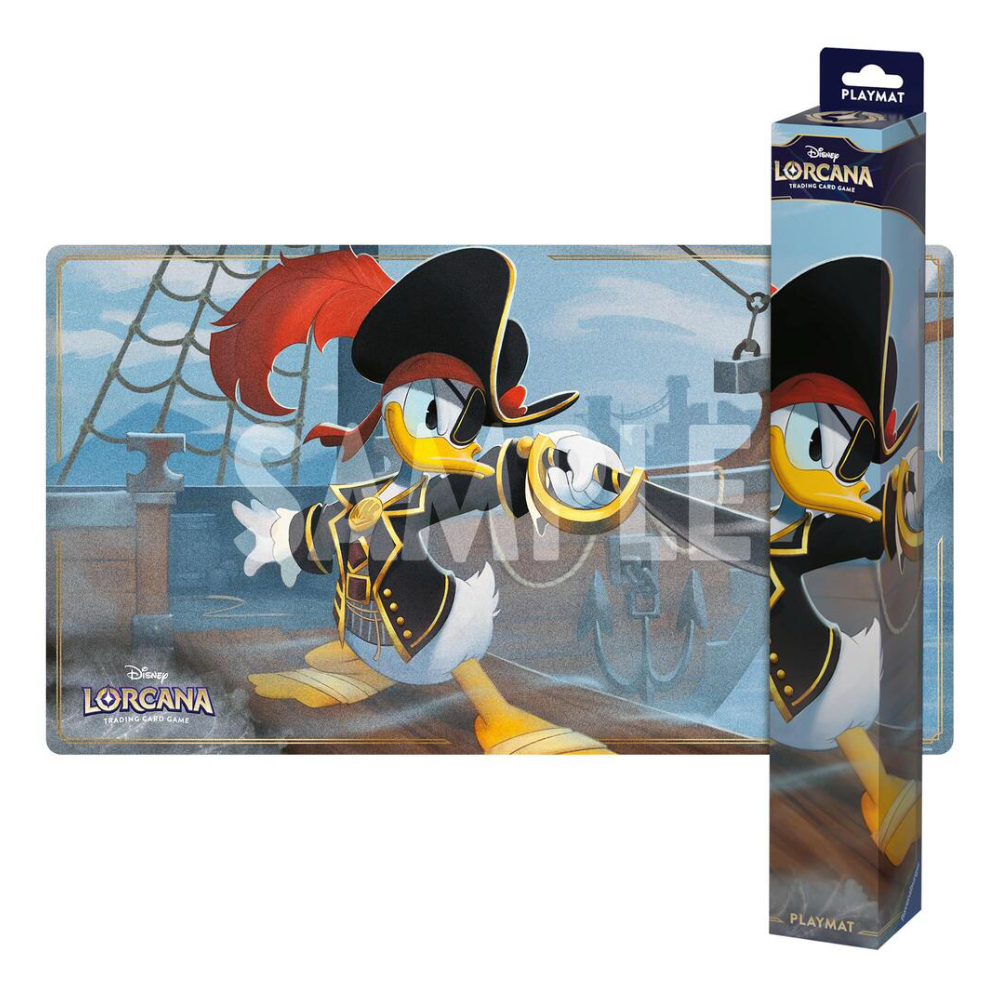 Disney Lorcana TCG - Playmat [Buccaneer - Donald Duck] – Blue Mist ...