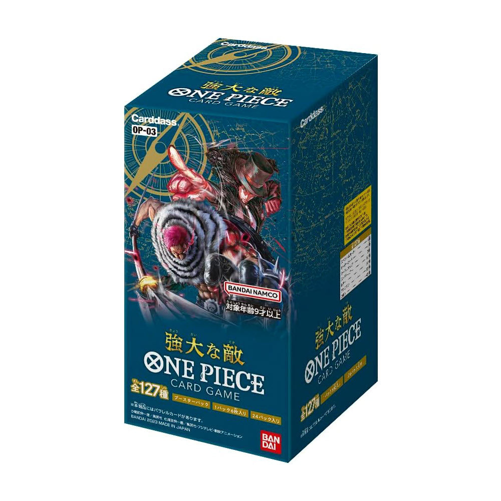 One Piece TCG: Japanese - [OP-03] Mighty Enemies - Booster Box – Blue Mist