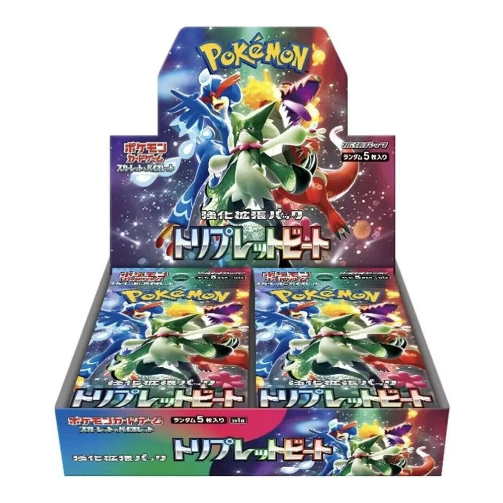 Pokemon TCG: Japanese - Triple Beat [sv1a] - Booster Box – Blue Mist ...