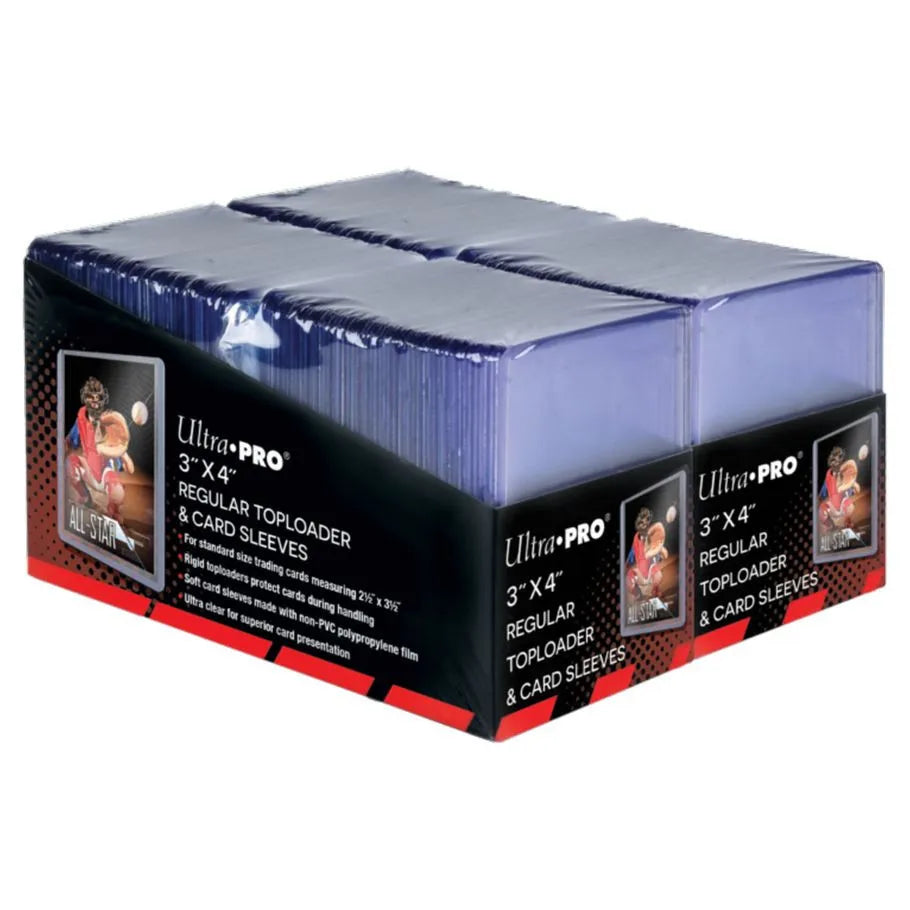 Ultra Pro: 200 Clear Sleeves and 200 3 x 4 - 35pt Toploaders [Combo ...